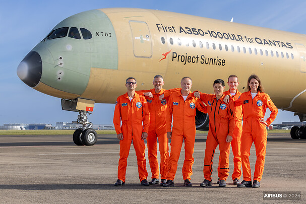 Qantas Project Sunrise A350-1000ULR Tests | Airbus